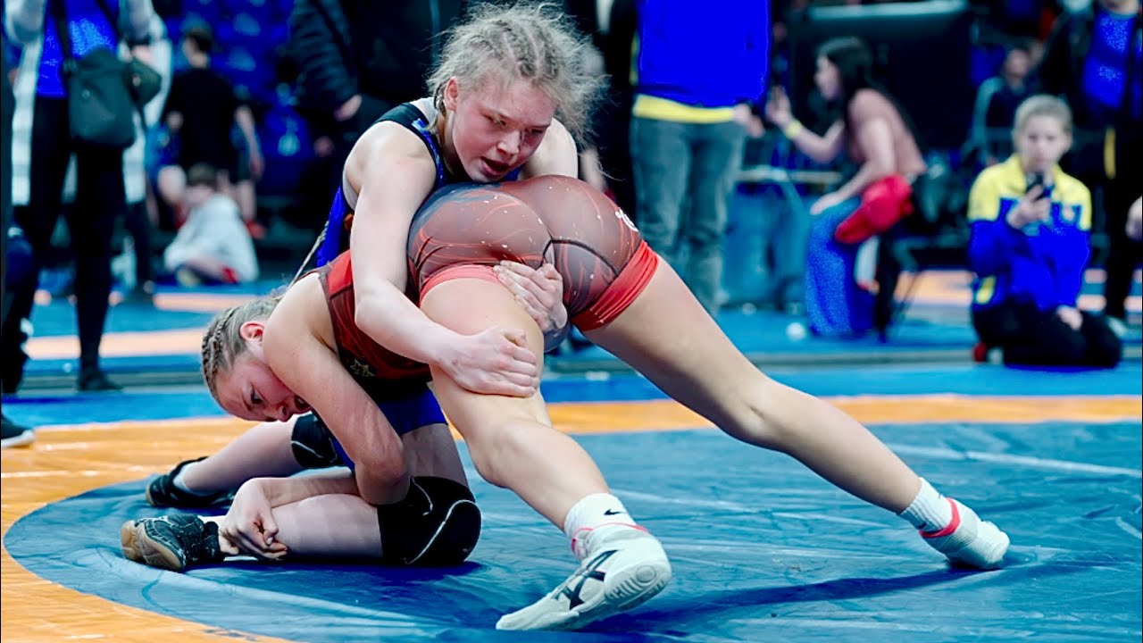 U15 Velvet Raynaud (SWE) vs Pinja Vienola (FIN) 58kg. Women girls youth ...