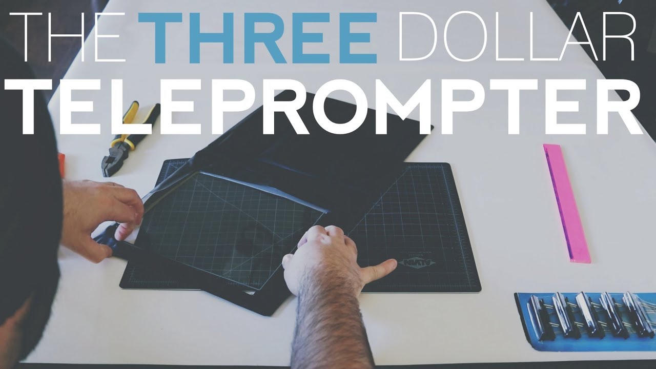 DIY Teleprompter [On A Budget] - YouTube