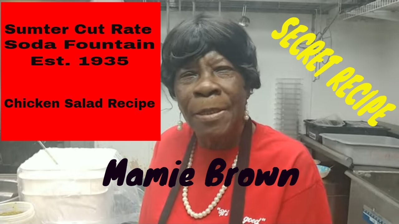 Trade Secret! Sumter Cut Rates chicken salad! #chickensaladrecipe - YouTube