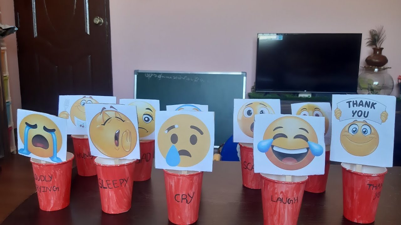 Emotions # Preparations of emojis # School Activities For Kids - YouTube