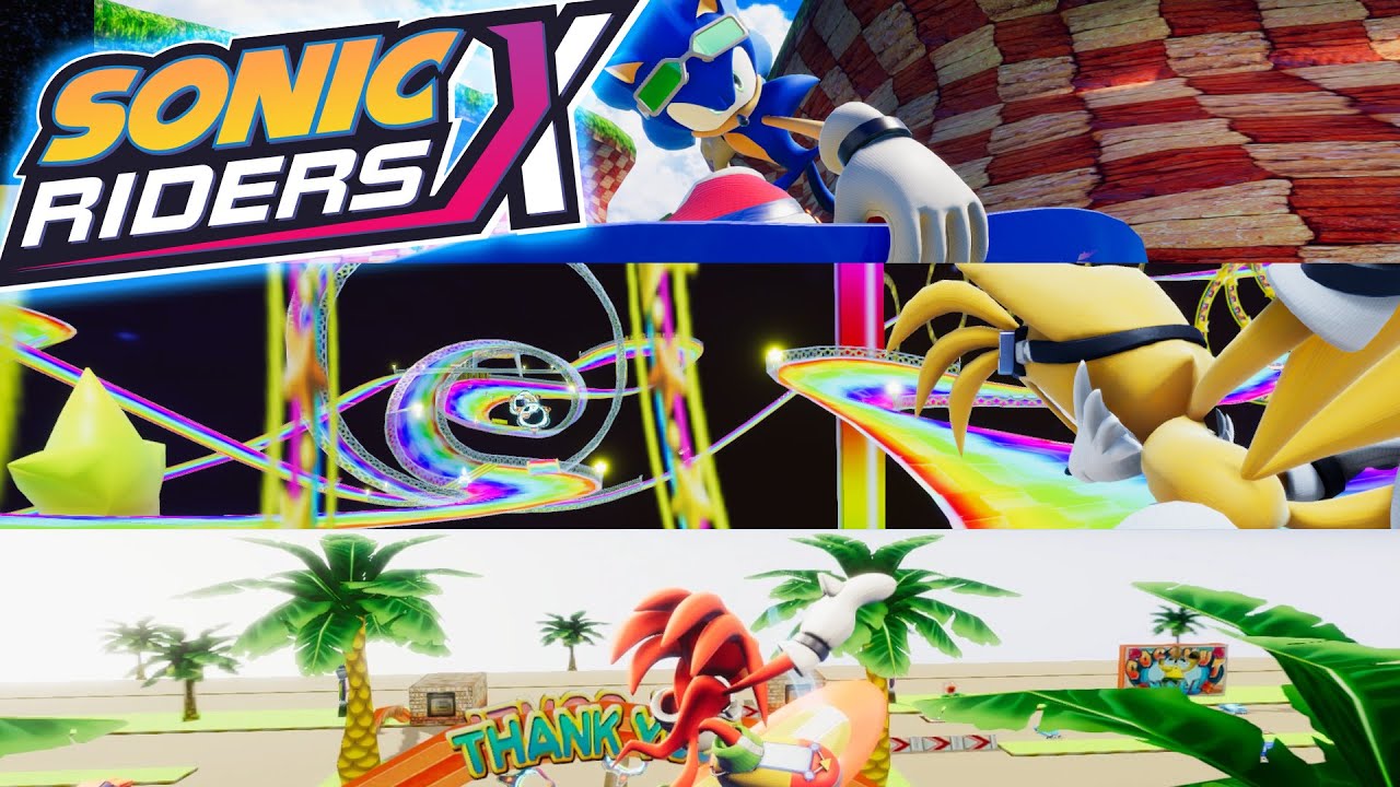 Sonic Riders X with Customizable Stages! - YouTube