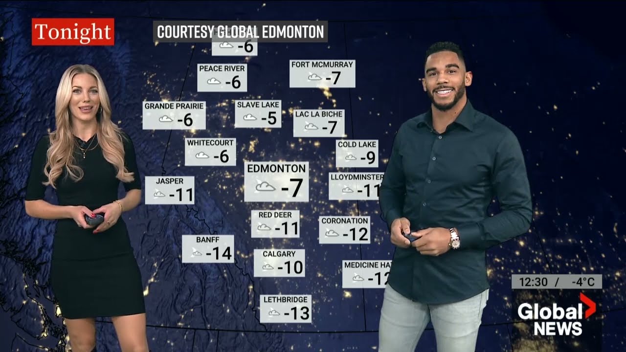 Evander Kane Plays Local Weatherman Ahead of Heritage Classic ⛅️🌡 - YouTube