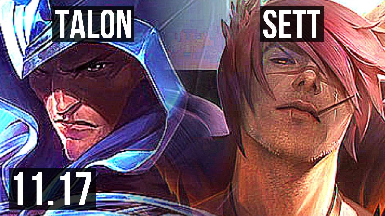 Talon Vs Sett Mid Rank 1 Talon 6 1 7 500 Games Na Grandmaster