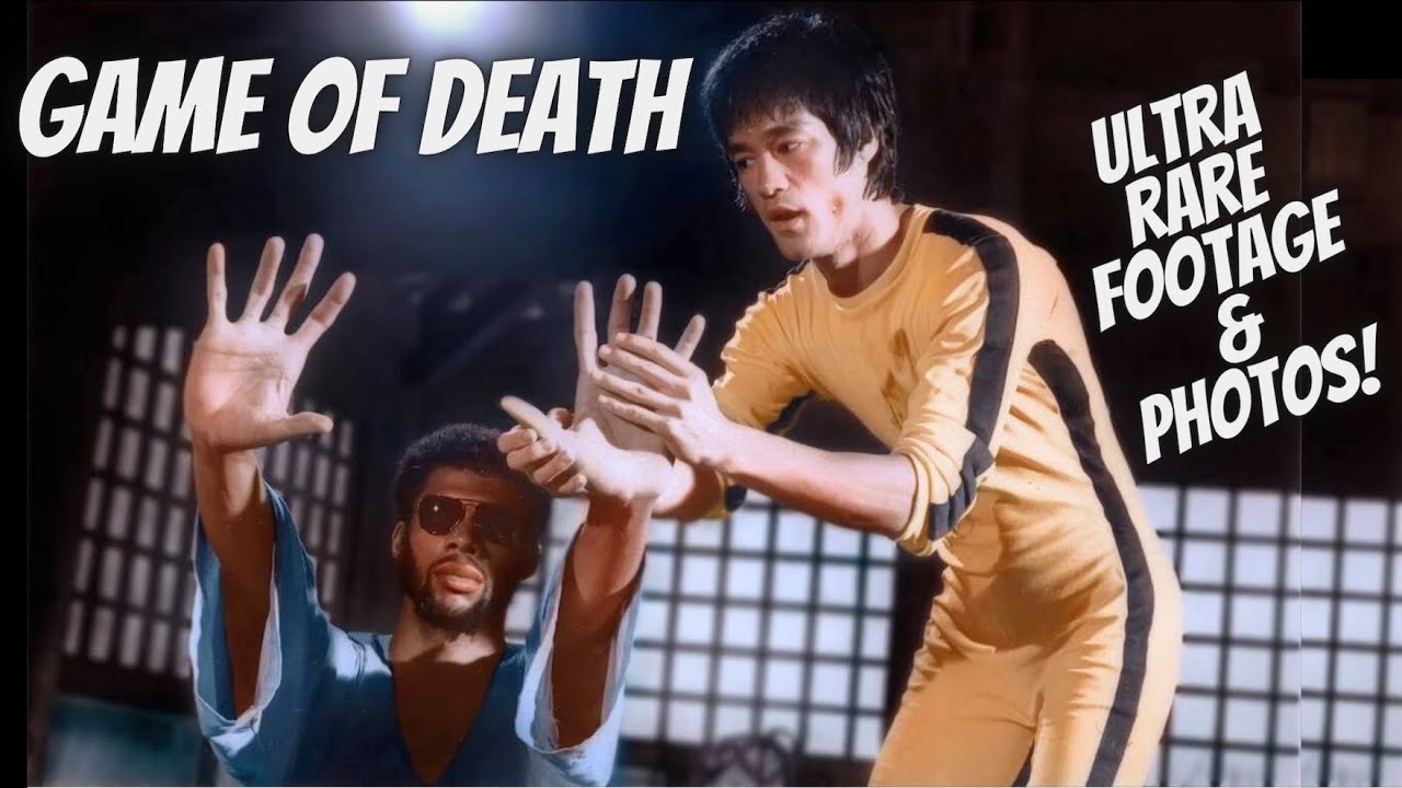 BRUCE LEE Super RARE behind the scenes Footage & Photos from GAME OF ...