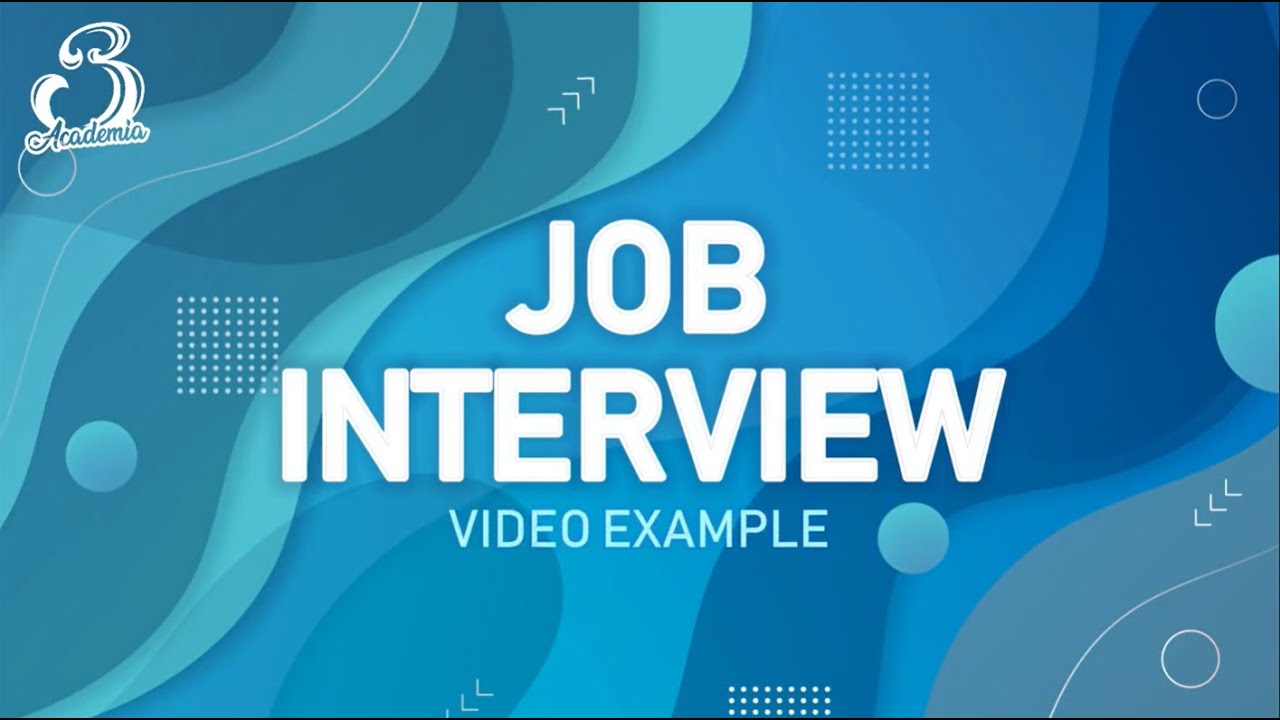 PRACTICE YOUR JOB INTERVIEW!! - BBB ACADEMIA - YouTube