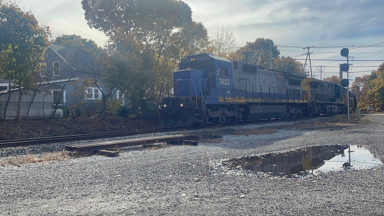 CSX M426 at CPF-303 w/ Pan Am leader. Also w/ a fire horn, and horn ...