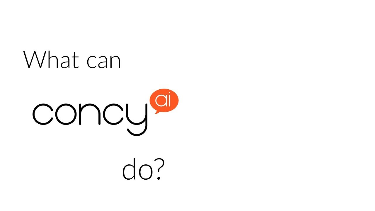 What does Concy do wideformat - YouTube