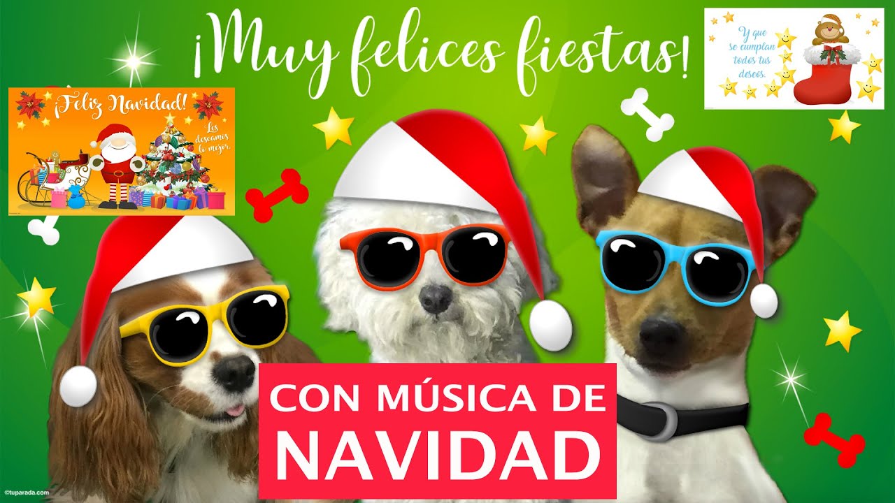 Feliz Navidad con música, felicidades #feliznavidad - YouTube