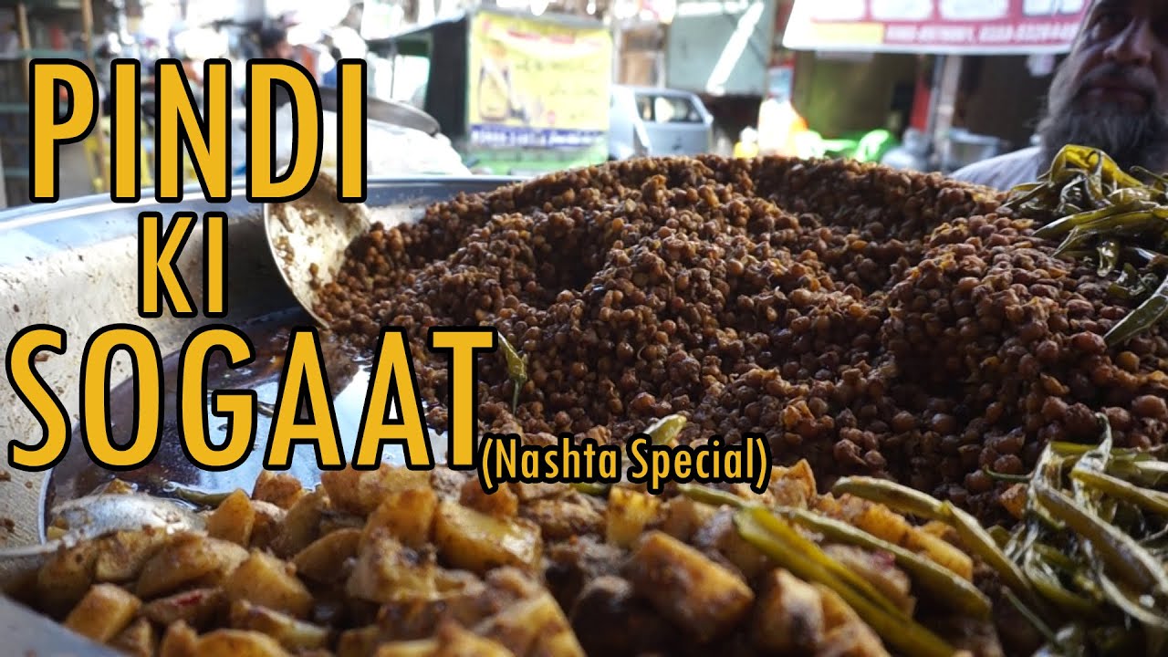 Fry Chanay Pindi Ki Soghaat | Khoye Walay Chanay | Nashta Special ...