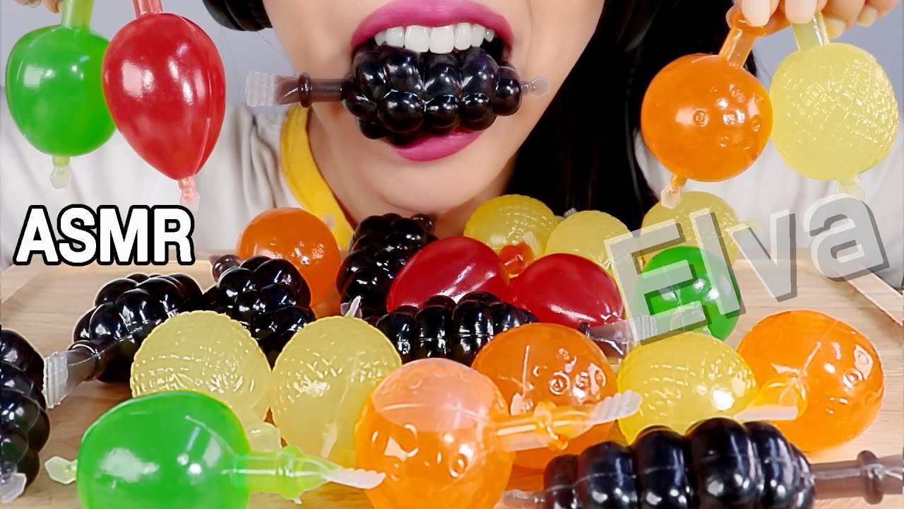 Asmr Eating Tiktok Jelly Bar Pelajaran