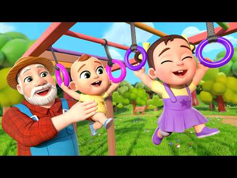 The Baby Went To The Playground! | Lalafun Nursery Rhymes