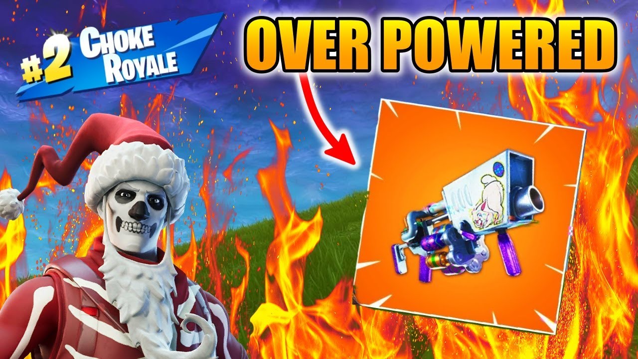 CHOKING To This OVER POWERED Weapon | Fortnite - YouTube