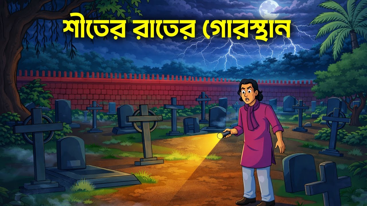 Shiter Rater Koborsthan - Bhuter Cartoon | Bengali Horror Cartoon ...