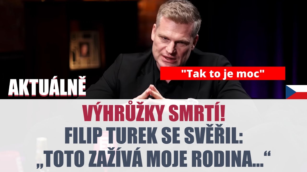 TOHLE NIKDO NEVĚDĚL! Filip Turek se svěřil: „Toto zažívá moje rodina ...