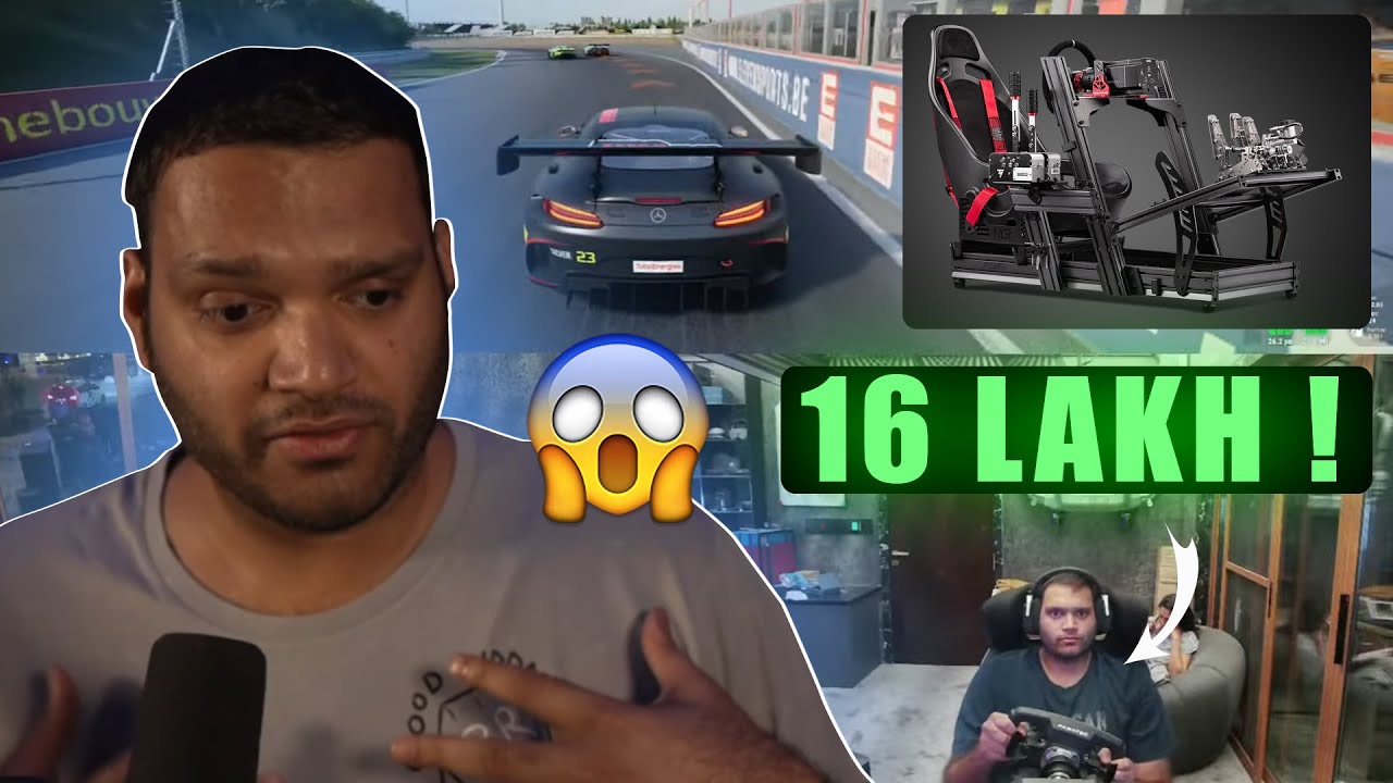 The Cost of my Racing Setup | 1.6 Million 😲🤑 - YouTube