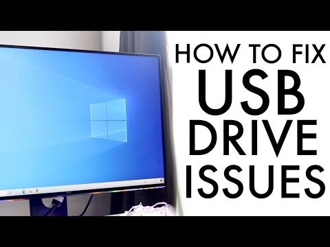 How To FIX USB Drive Not Working On Windows 10! (2021) - YouTube