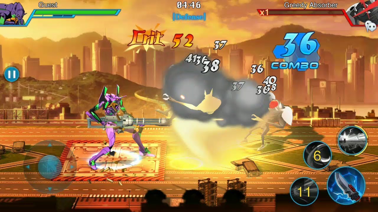 Eva Dawn (EVANGELION) (Chapter 1 Complete) Gameplay | Android Action ...