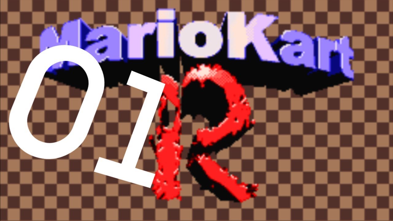 Super 🎮 Mario Kart R with Shannon 01 🎭 Super Mario Kart ROM Hack - YouTube