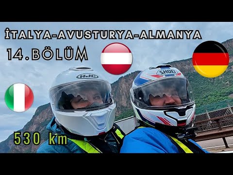 14.bölüm İtalya-Avusturya-Almanya (Uzun mesafe) / Avrupa'yı Motosikletimizle Keşfe Çıkıyoruz.