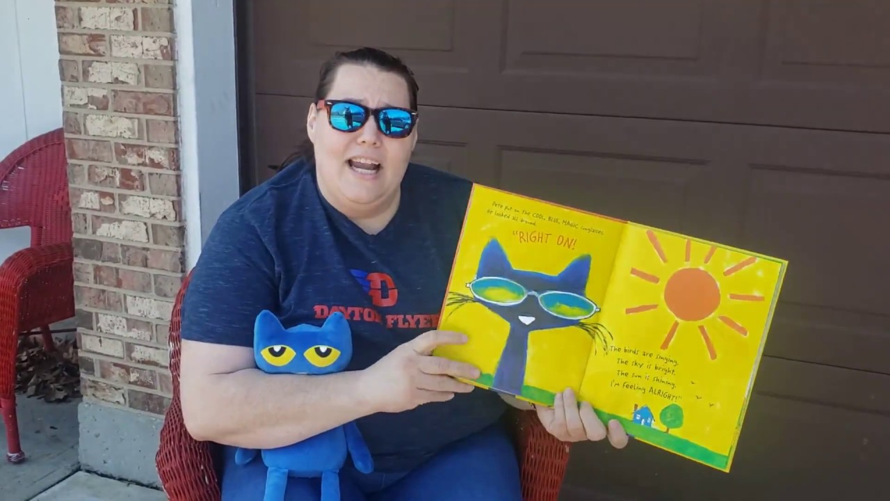 Fairborn - "Pete the Cat and His Magic Sunglasses" Read by Sarah ...
