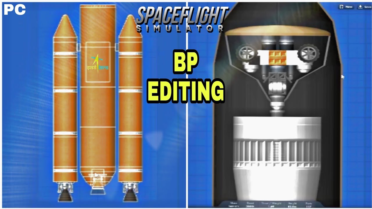 JUPITER CRAFT BP EDITING- Spaceflight simulator in pc version - YouTube