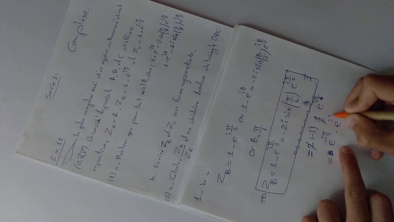 Revision Mathemathique Bac Science et Bac technique 2020 . Serie 1 ...