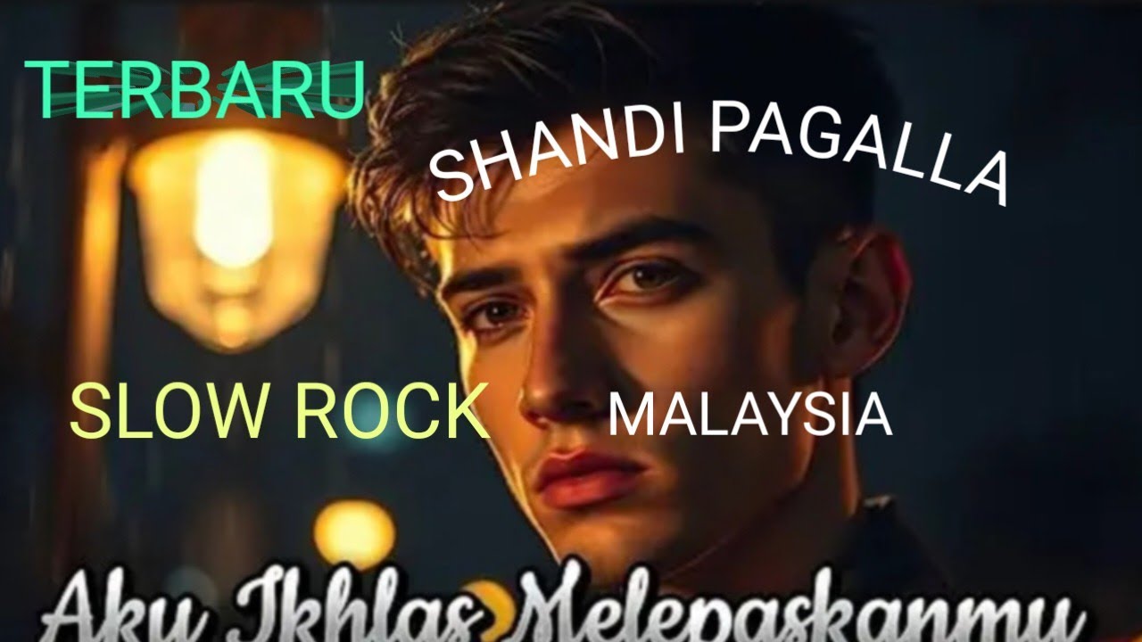 #TERANYAR LAGU SLOW ROCK SHANDY PAGALLA #AKU IKLAS MELEPASKANMU# - YouTube