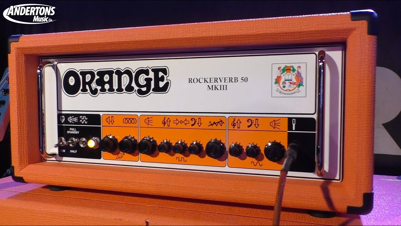 Unveiling The New Orange Rockerverb III - Plus interview with designer ...