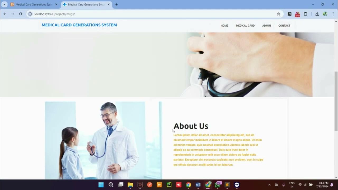 Medical Card Generation System using PHP and MySQL | PHPGurukul - YouTube