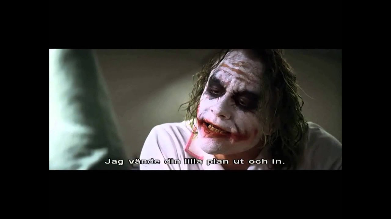 Dark Knight: The Jokers Philosophy - YouTube