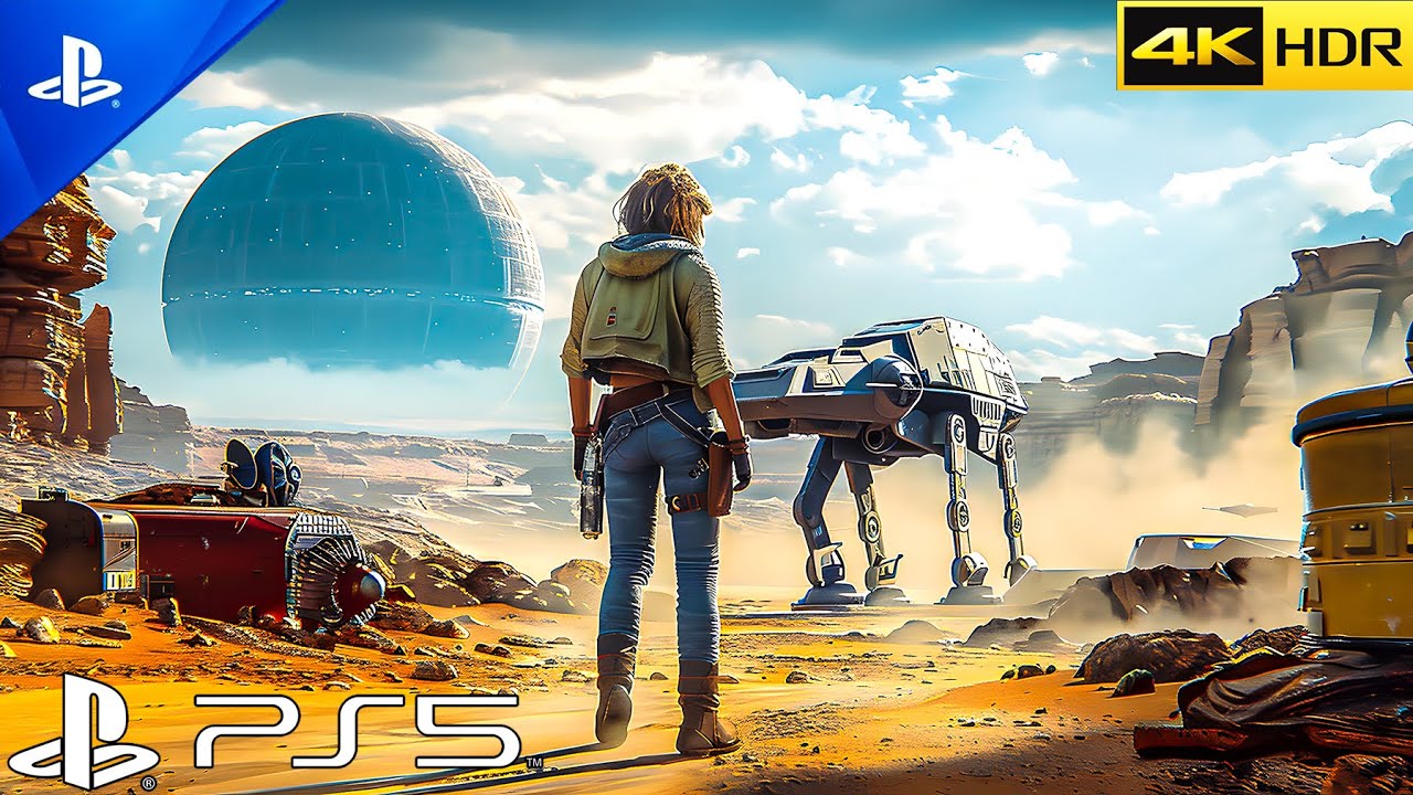 STAR WARS OUTLAWS NEW OPEN WORLD EARLY GAMEPLAY | REALISTIC ULTRA ...