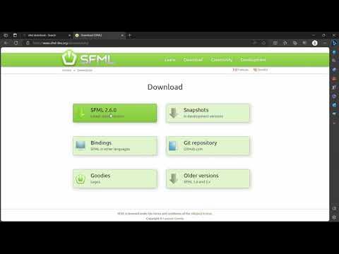 How To Download SFML : Creating PONG GAME WITH SFML - YouTube