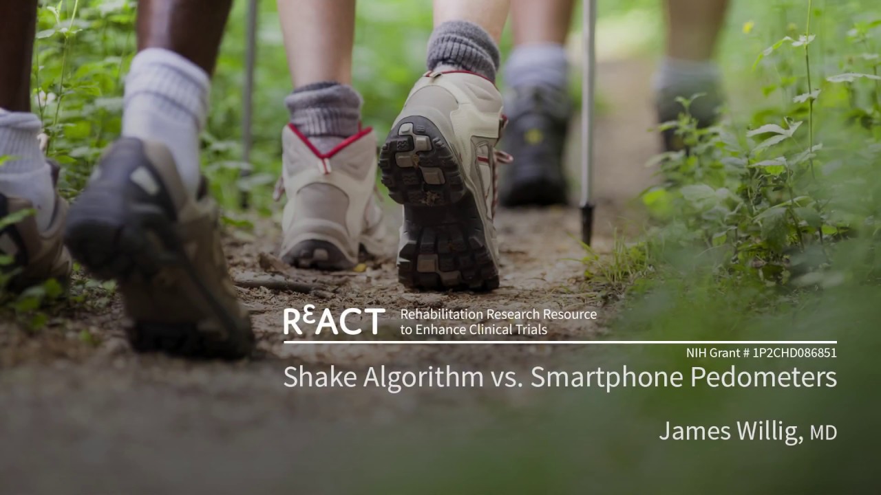 Shake Algorithm vs Smartphone Pedometers - YouTube