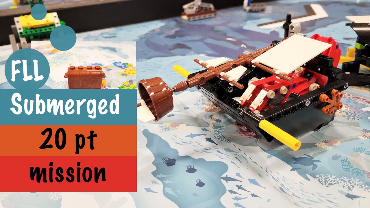 FLL Submerged M07 Kraken's Treasure Completion (20 points) - YouTube