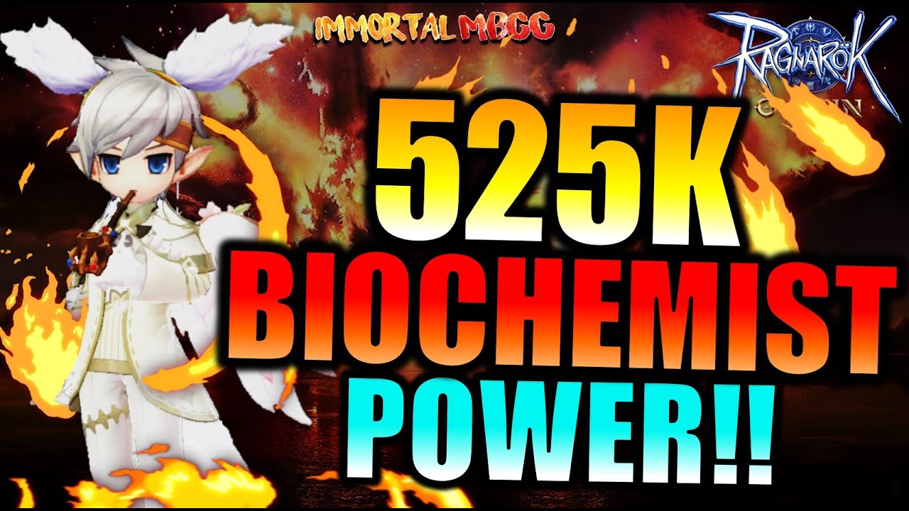 525K DP BIOCHEMIST!! - RAGNAROK ORIGIN - YouTube