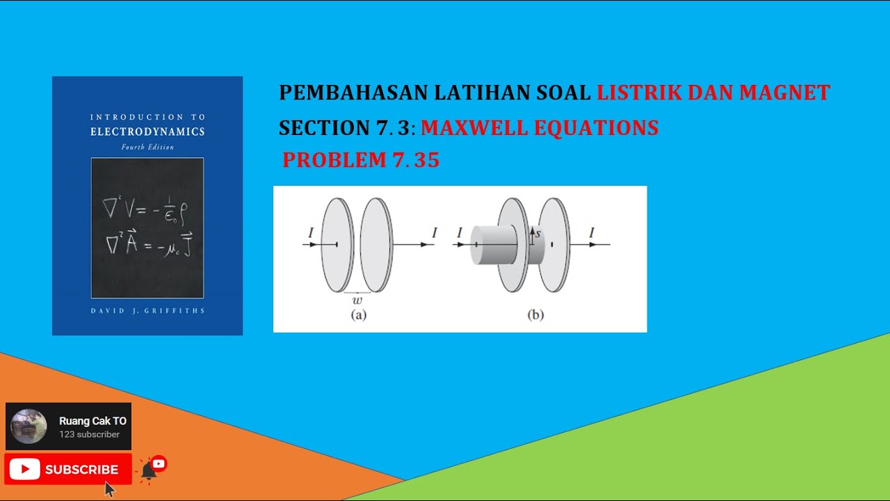 Pembahasan Problem 7.35 Chapter 7 | Introduction to Electrodynamics | David J Griffiths - YouTube