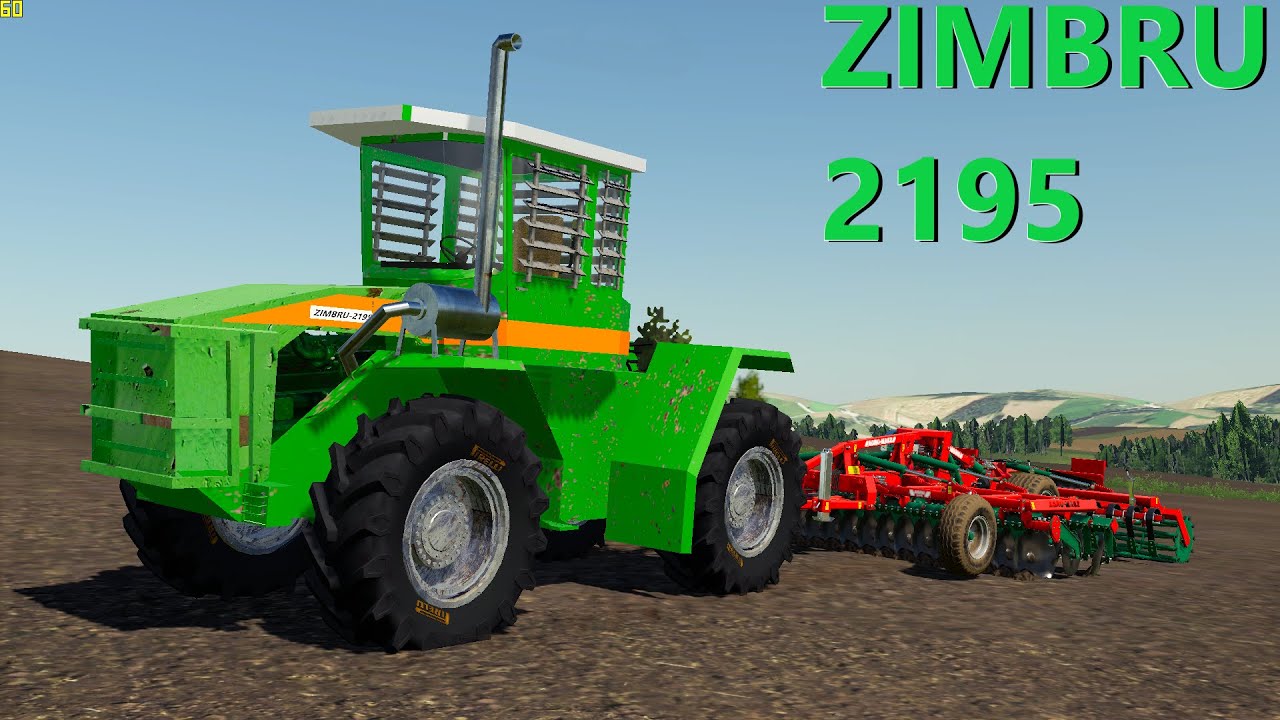 Am testat un SUPER TRACTOR - ZIMBRU 2195 [FS19/Roleplay/201] - YouTube