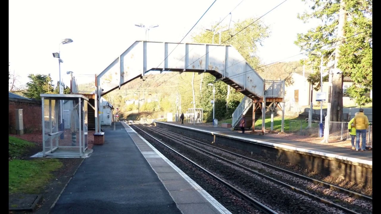Kilpatrick Railway Station, North Clyde Line, Scotland - YouTube