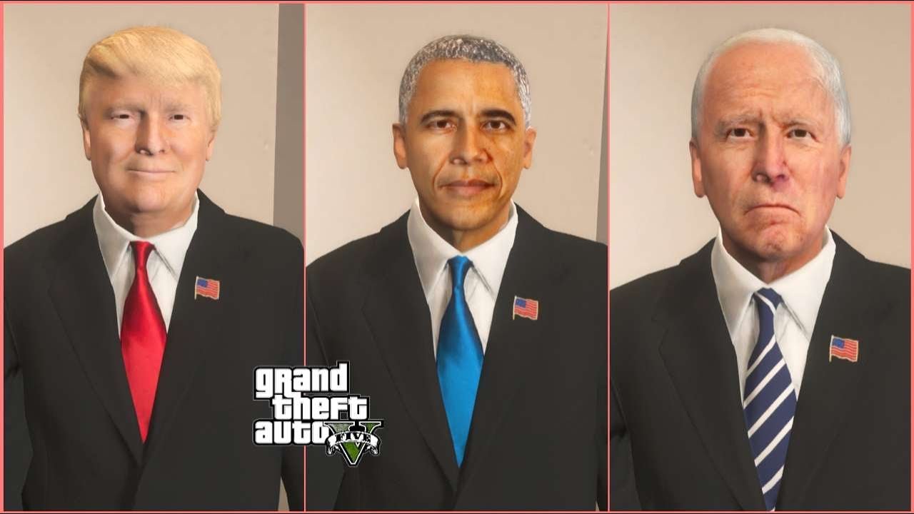 🔥GTA 5: Donald Trump, Joe Biden, Barack Obama Ped Mods for FiveM RP ...
