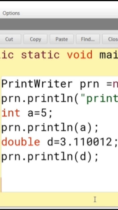 Java,Tenth, ICSE, Input Output Classes, Printer Scanner Classes(3) - YouTube