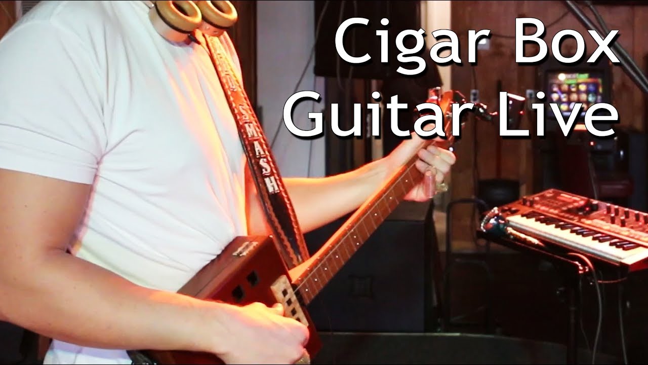 Cigar Box Guitar Jump Blues - YouTube