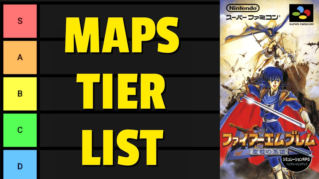 FE4 Maps Tier List! Is Bigger Always Better? - Fire Emblem: Genealogy ...