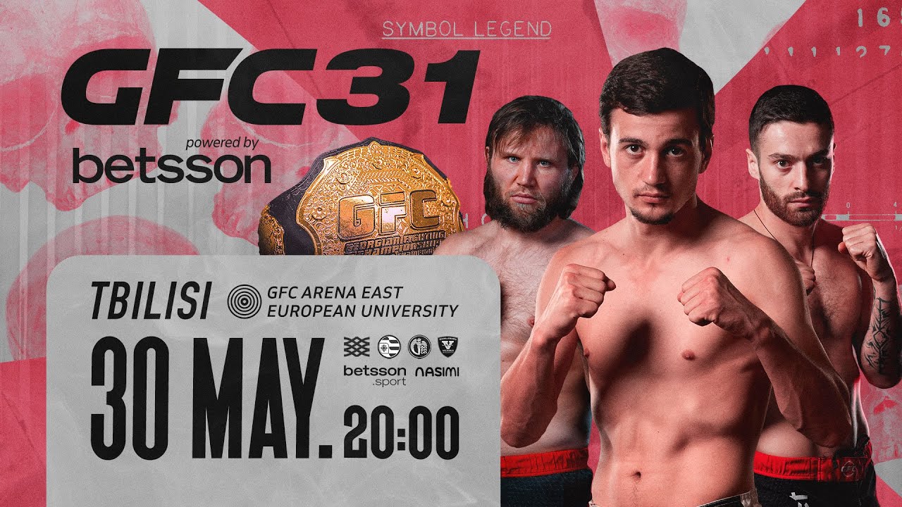 GFC 31 - თამლიანი და ბოლქვაძე სატიტულო ბრძოლებს გამართავენ - YouTube