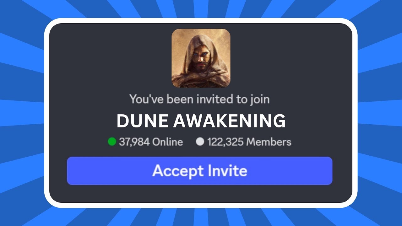 How to Join DUNE AWAKENING Discord Server - YouTube