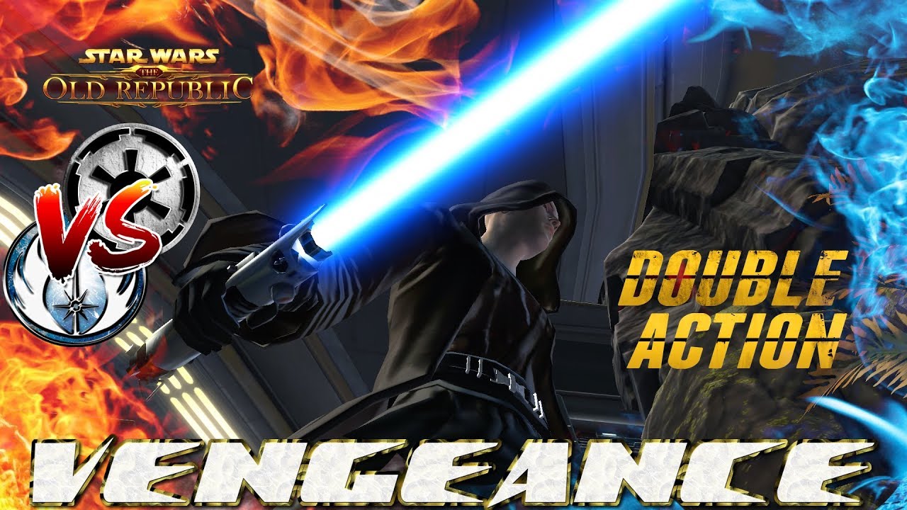 SWTOR: Vengeance Juggernaut PvP - Double Action - YouTube