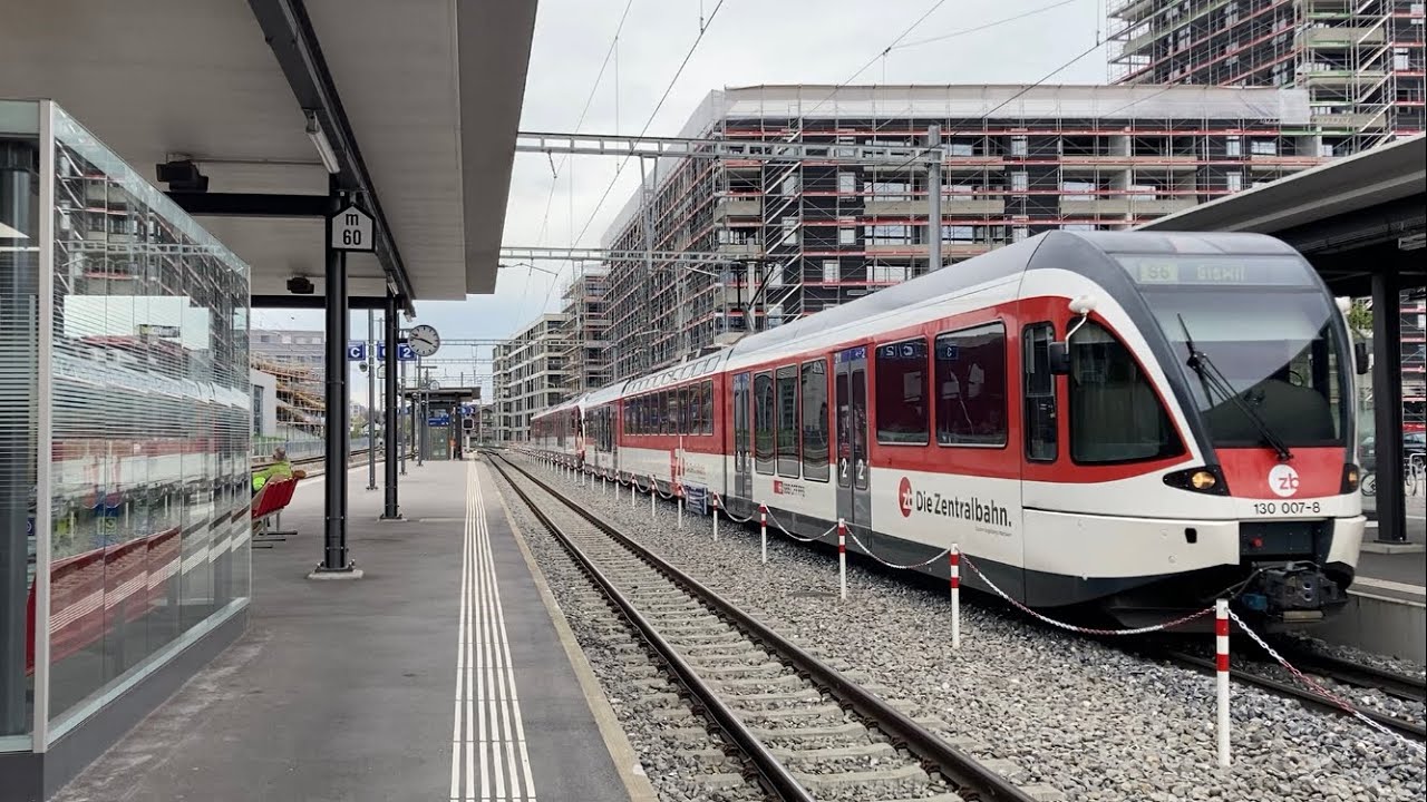 Train Zentral Bahn de Luzern à Interlaken- OST ! - YouTube