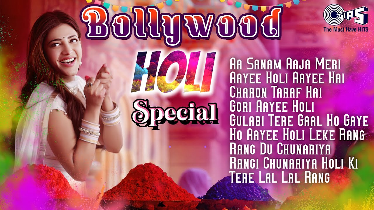Bollywood Holi Special | Audio Jukebox | Non Stop Bollywood Holi Songs ...