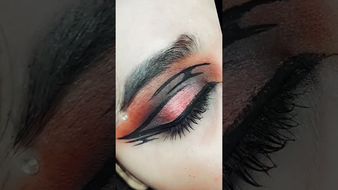 Dramatic Eye Makeup Tutorial Shortsfeed Youtubeshorts Viral Youtube