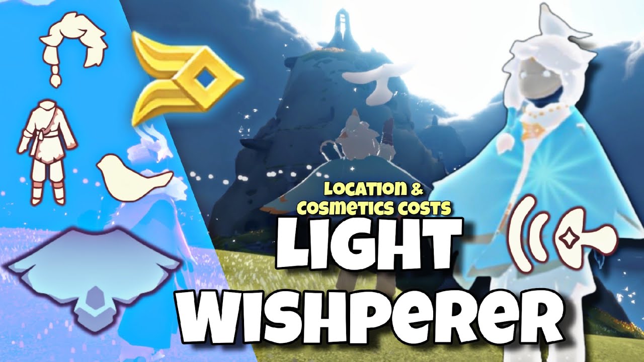 LIGHT WHISPERER Traveling Spirit - Cosmetics & Costing | Sky COTL - YouTube