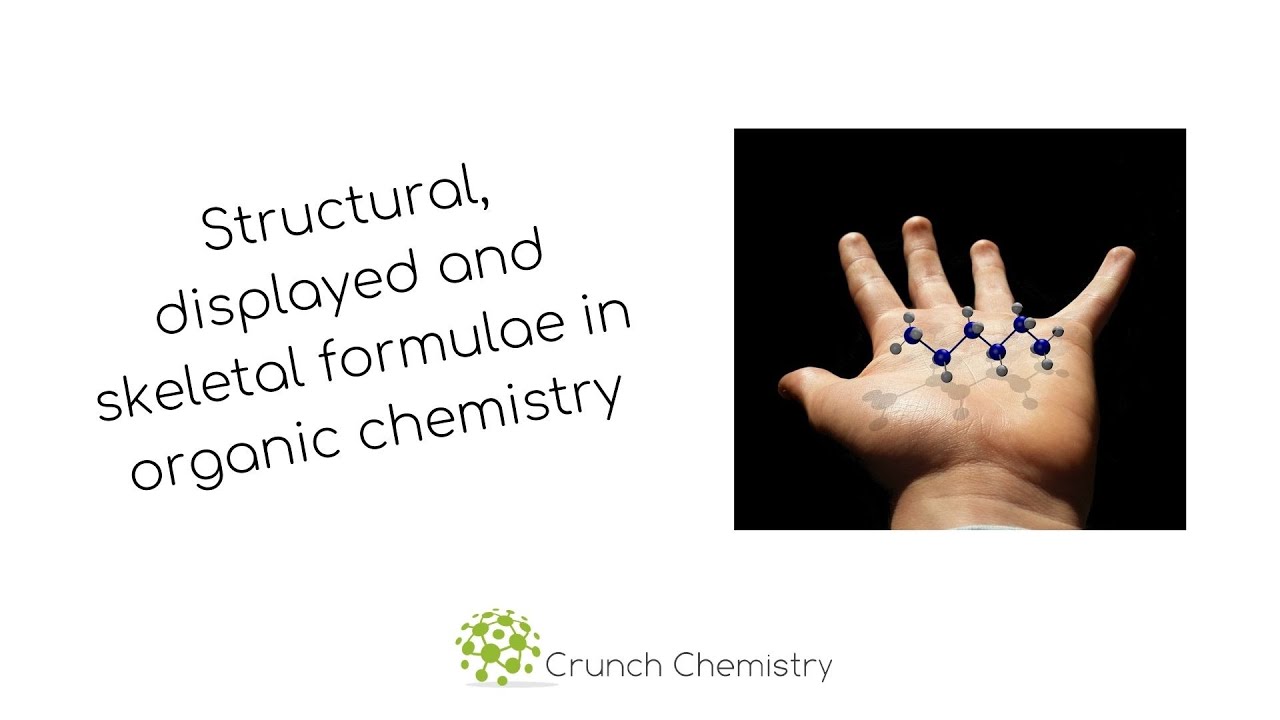 Structural, displayed and skeletal formulae explained - YouTube
